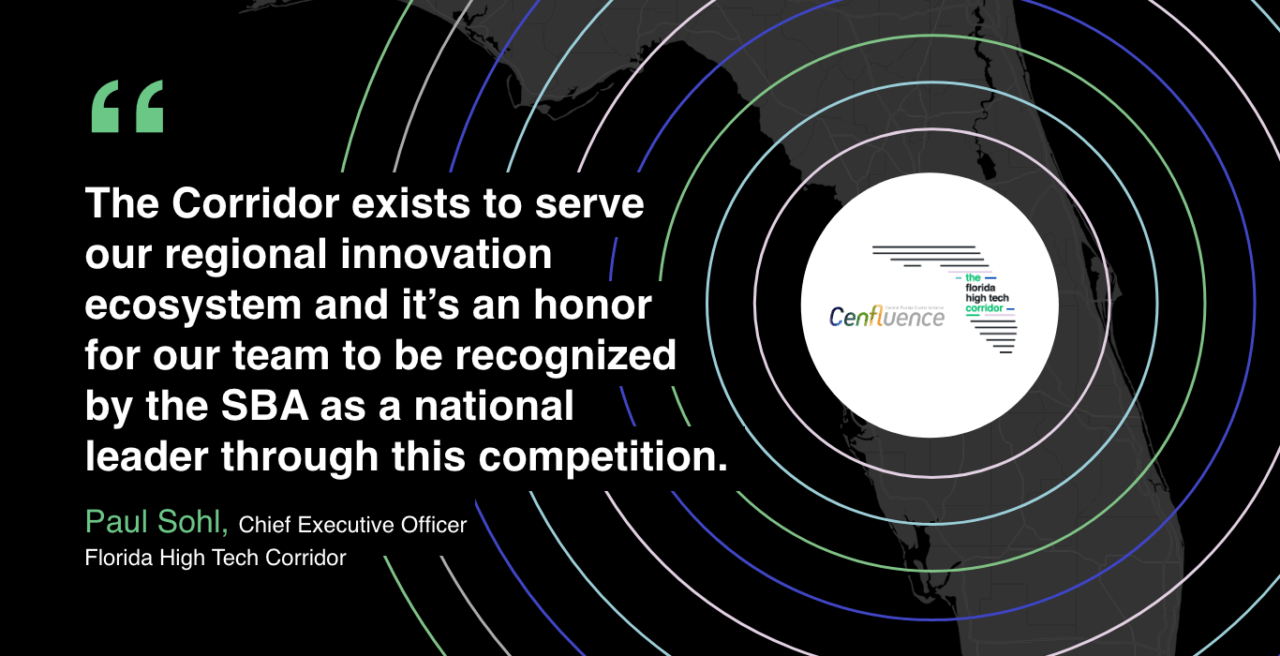 The Corridor Wins SBA Growth Accelerator Competition